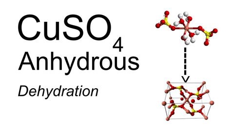 Disidratazione Cuso4 5h2o Solfato Rameico Pentaidrato Youtube