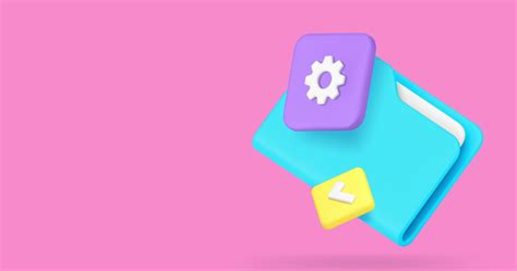 Document Folder Archive Management Data Storage Settings D Icon