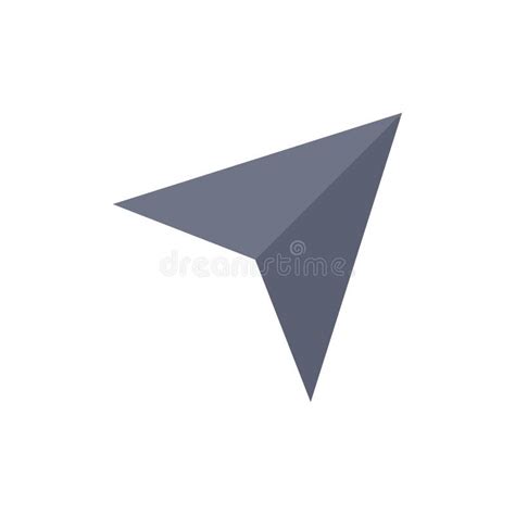 Map Pin Marker Mail Flat Color Icon Vector Icon Banner Template