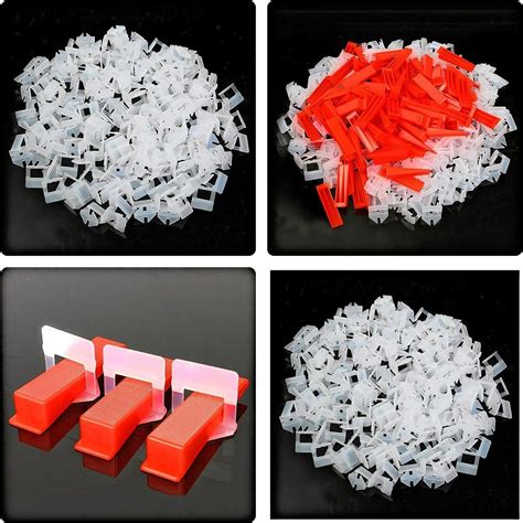 200 2000x Clip Tile Leveling System Kit Floor Wall 1 3mm Tile Spacer Tiling Tool Ebay