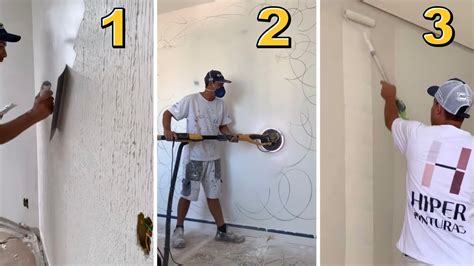 Processo Completo De Pintura De Paredes E Teto Aplicação De Massa