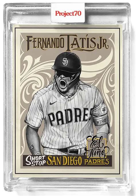 Mlb Topps Project70 Baseball Feranando Tatis Jr Trading Card 640