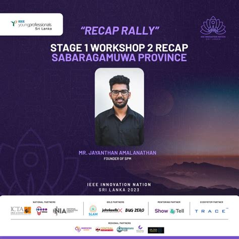Jayanthan Amalanathan On Linkedin Ieee Ieeeinsl2023 Innovation