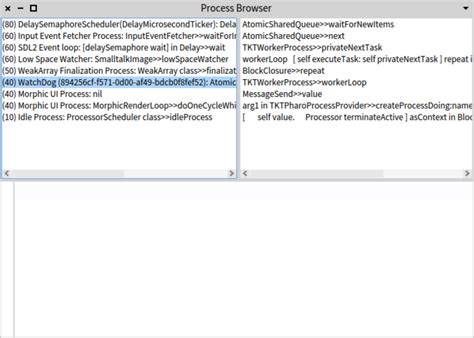 Proceeding In A Debugger Leaves Zombie Morphic Render Process · Issue 136 · Pharo Specnewtools