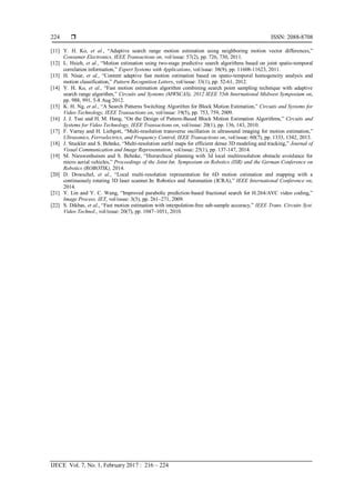 A Survey On Block Matching Algorithms For Video Coding Pdf