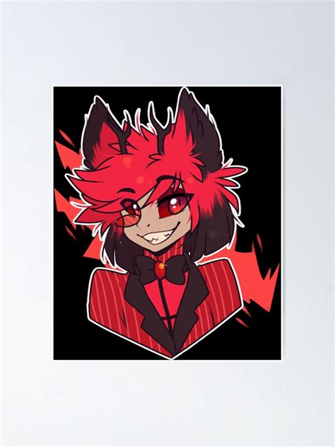 Hazbin Hotel Alastor Poster For Sale By Seyd Art Redbubble