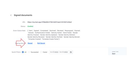 validate and verify webhook events api documentation boldsign
