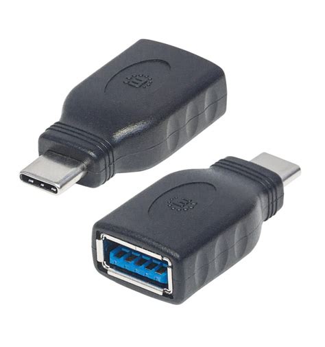 Adattatore Convertitore USB C Maschio A USB A Femmina IADAP USB31 CMAFM Manhattan