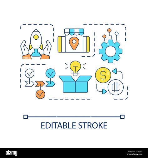 Business Digitization Concept Icon Stock Vector Image And Art Alamy