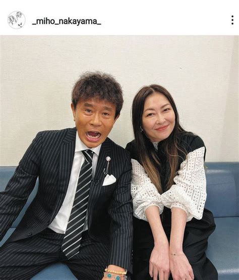 【写真】中山美穂、浜田雅功の60歳誕生日祝福：中日スポーツ・東京中日スポーツ