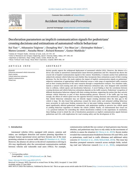 pdf deceleration parameters as implicit communication signals for