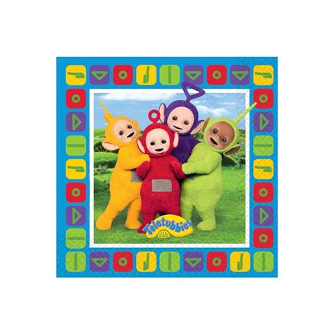 Teletubbies Beverage Paper Napkins Teletubbies Party And More