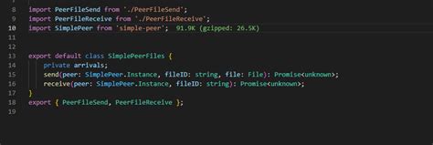 cannot use namespace peer as a type · issue 5 · subins2000 simple