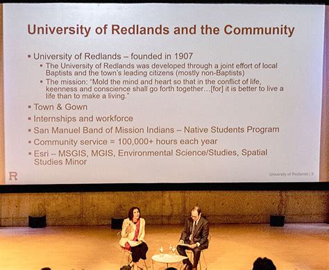 University Of Redlands President Kicks Off The Return Of Discussions At
