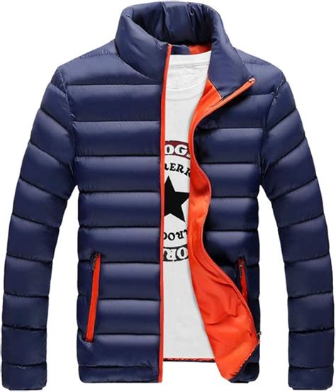 Yefree Abrigo de Moda para Hombres Abrigo de algodón Grueso Abrigo de