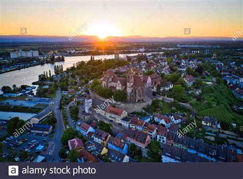 Breisach Am Rhein Schwarzwald Germany Black Forest Kaiserstuhl Stock