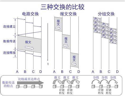 电路交换、报文交换、分组交换的特点和比较 电路交换 报文交换 分组交换的主要特点 csdn博客
