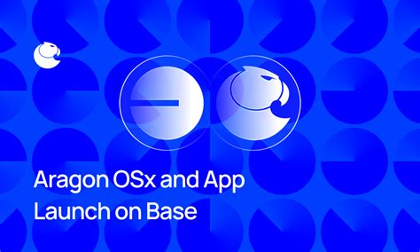 aragon osx and app launch on base