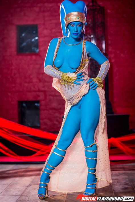 Gorgeous Alien With Natural Tits Posing In Front Of The Camera Photos