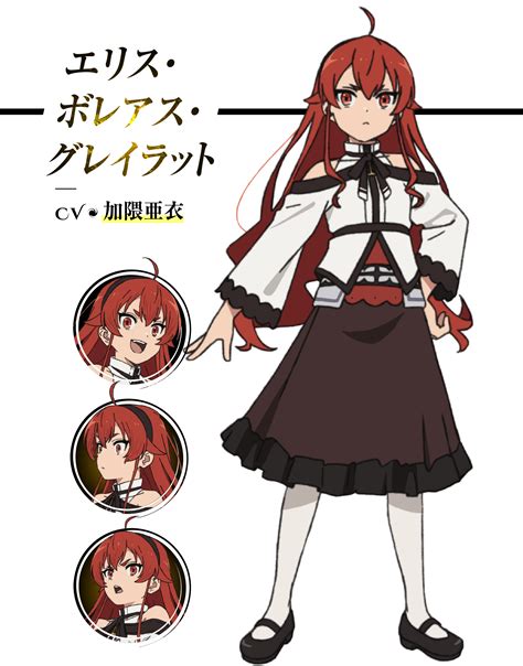 Mushoku Tensei Anime Character Design Rmushokutensei