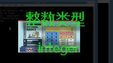 [oeasy]python077 int类型怎么用 整数运算 integer 进制转化 int类 哔哩哔哩