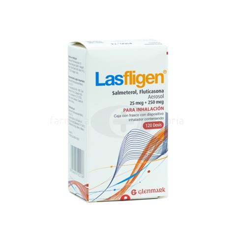 Lasfligen 25mcg 250mcg Inhalador Con 120 Dosis