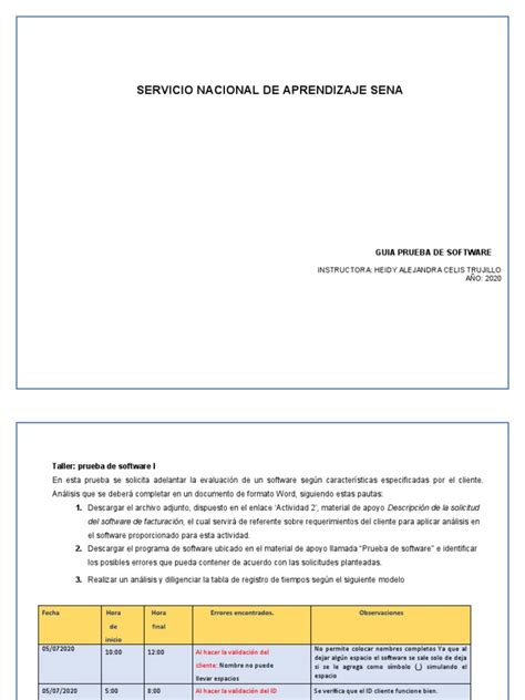 Prueba Software Pdf Software Informática