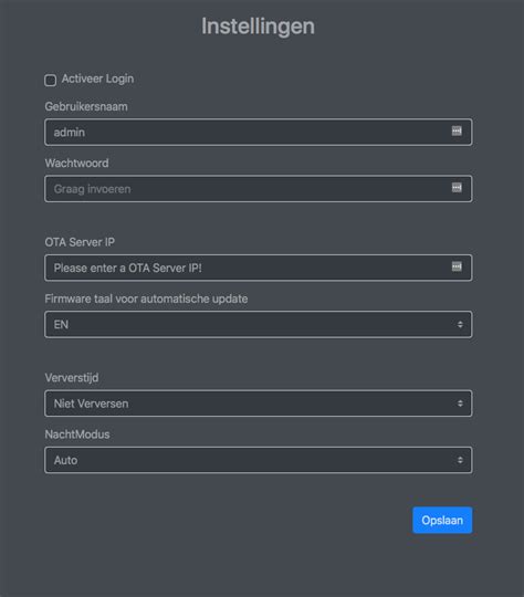 Ota Server Ip Field Not Translated · Issue 63 · Tasmoadmintasmoadmin