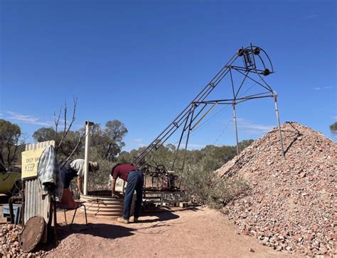 From Winton Opal Fossicking In Opalton