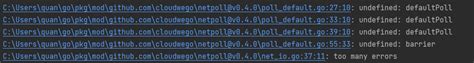 0 6 0开始netpoll编译就报错 · issue 999 · cloudwego kitex · github