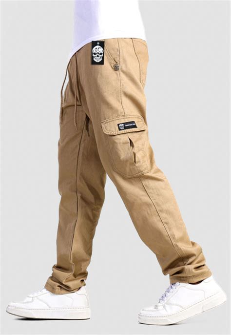 Calça Cargo Masculina Bege CT