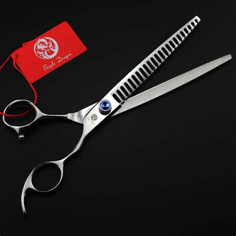 Purple Dragon Professional Pet Grooming Scissors 80 Indog Grooming