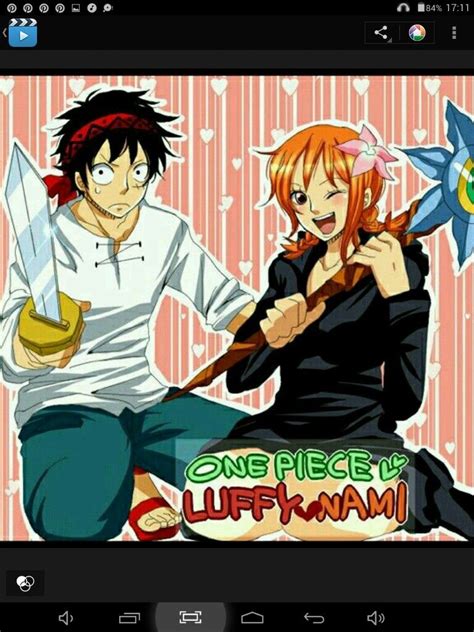 Pin De Couples Anime Em Luffy X Nami Couple