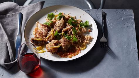 Sumac Roasted Chicken Wings With Preserved Lemon And Coriander Recipe