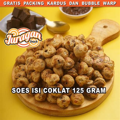 Jual Kue Kering Sus Cokelat 125 Gram Soes Snack Kiloan Makanan Ringan Jajanan Cemilan Camilan