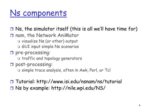 PPT Introduction To Ns The Network Simulator PowerPoint Presentation ID