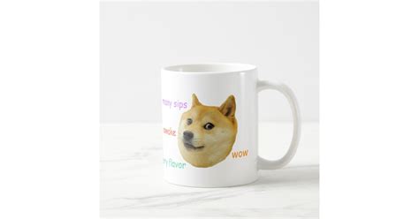 Doge Funny Meme Coffee Mug Zazzle
