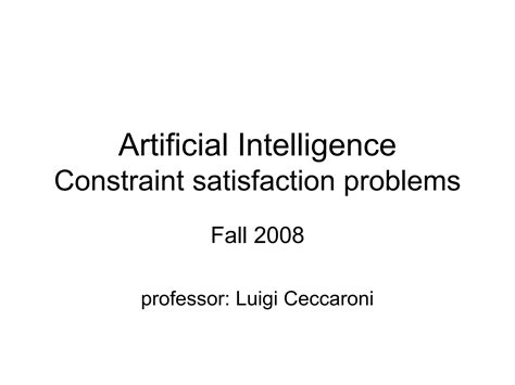 05 constraint satisfaction problems us ppt