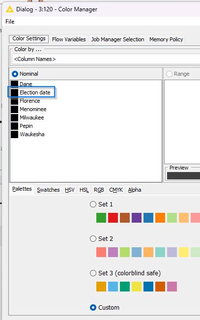 Color Manager How Is Colour Applied Knime Analytics Platform Knime Community Forum