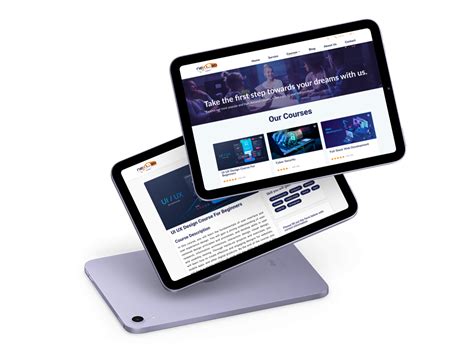 Nexttech Itc Portfolio Webste Behance