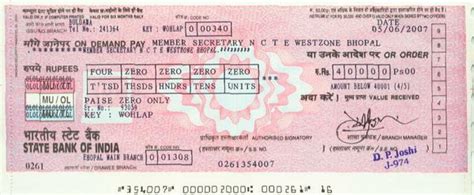 Story Of A Demand Draft MasalDosa