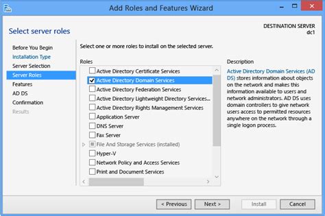 安装新的 Windows Server 2012 Active Directory 林（级别 200） Microsoft Learn