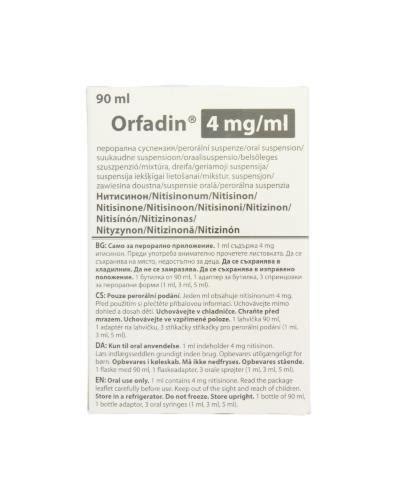 Orfadin Mikstur Suspensjon 4 Mgml 90 Ml Apotek 1