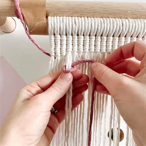 Macrame Pattern LOVE Wall Hanging Tutorial DIY Guide Etsy