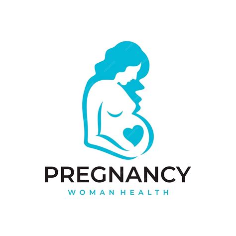 Premium Vector Pregnancy Pregnant Woman Maternal Logo Vector Icon