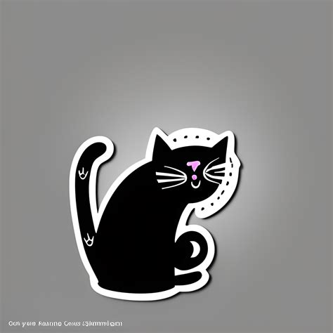 Cute Cat Stickers · Creative Fabrica