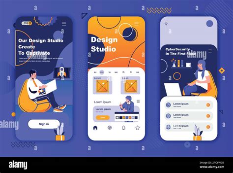 Front End Design Stock Vector Images Alamy