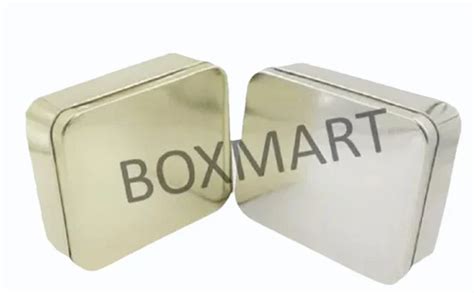 Tin Box Plain Rectangular Tin Box Manufacturer From New Delhi