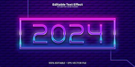 Premium Vector Editable Text Effect In Modern Trend Style