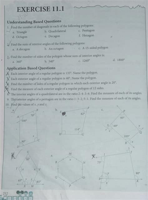 exercise 11 1understanding based questions1 find the number of diagon